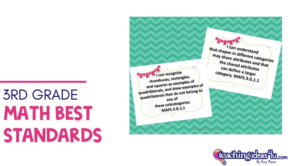 3rd Grade Math BEST Standards — TeachingIdeas4U
