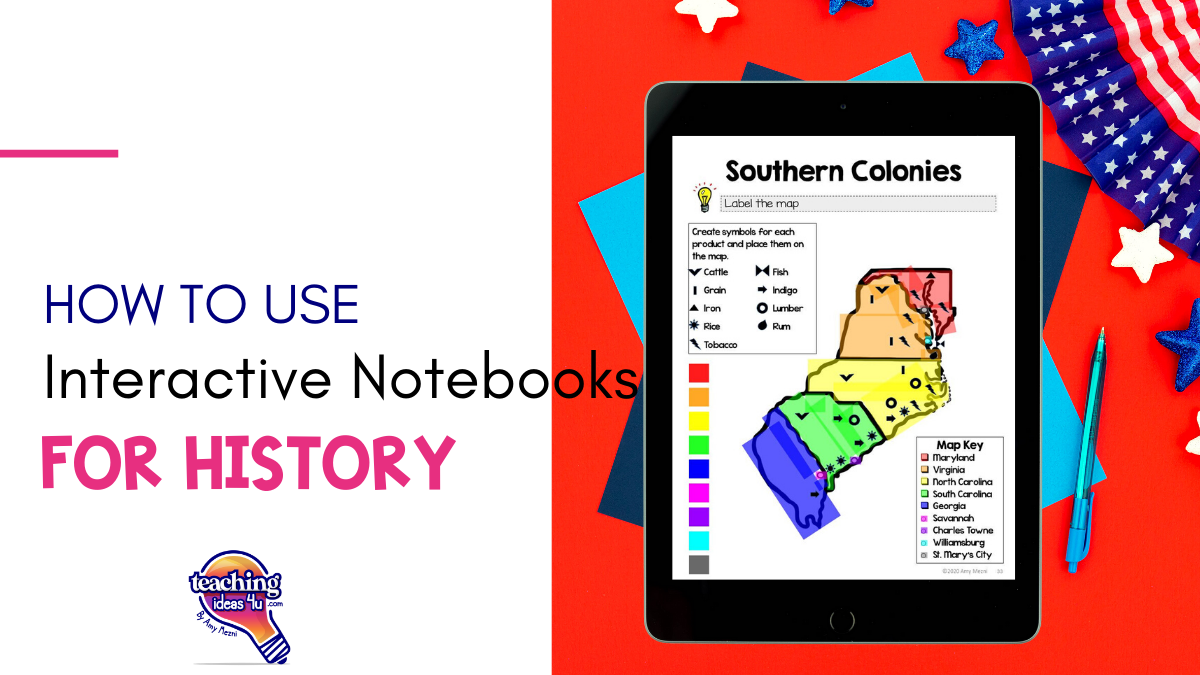 How to Use Interactive Notebooks for American History — TeachingIdeas4U