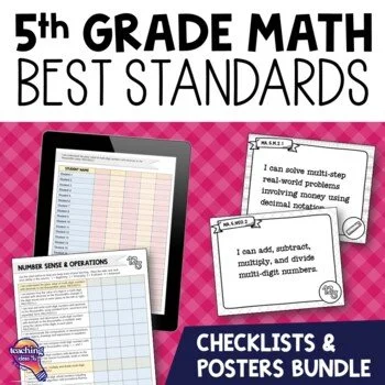 5th Grade Math BEST Standards — TeachingIdeas4U