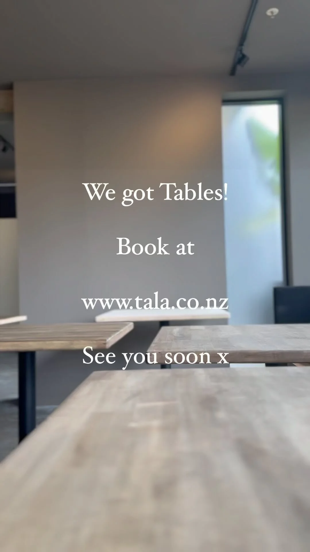 Menu - Tala — Tala