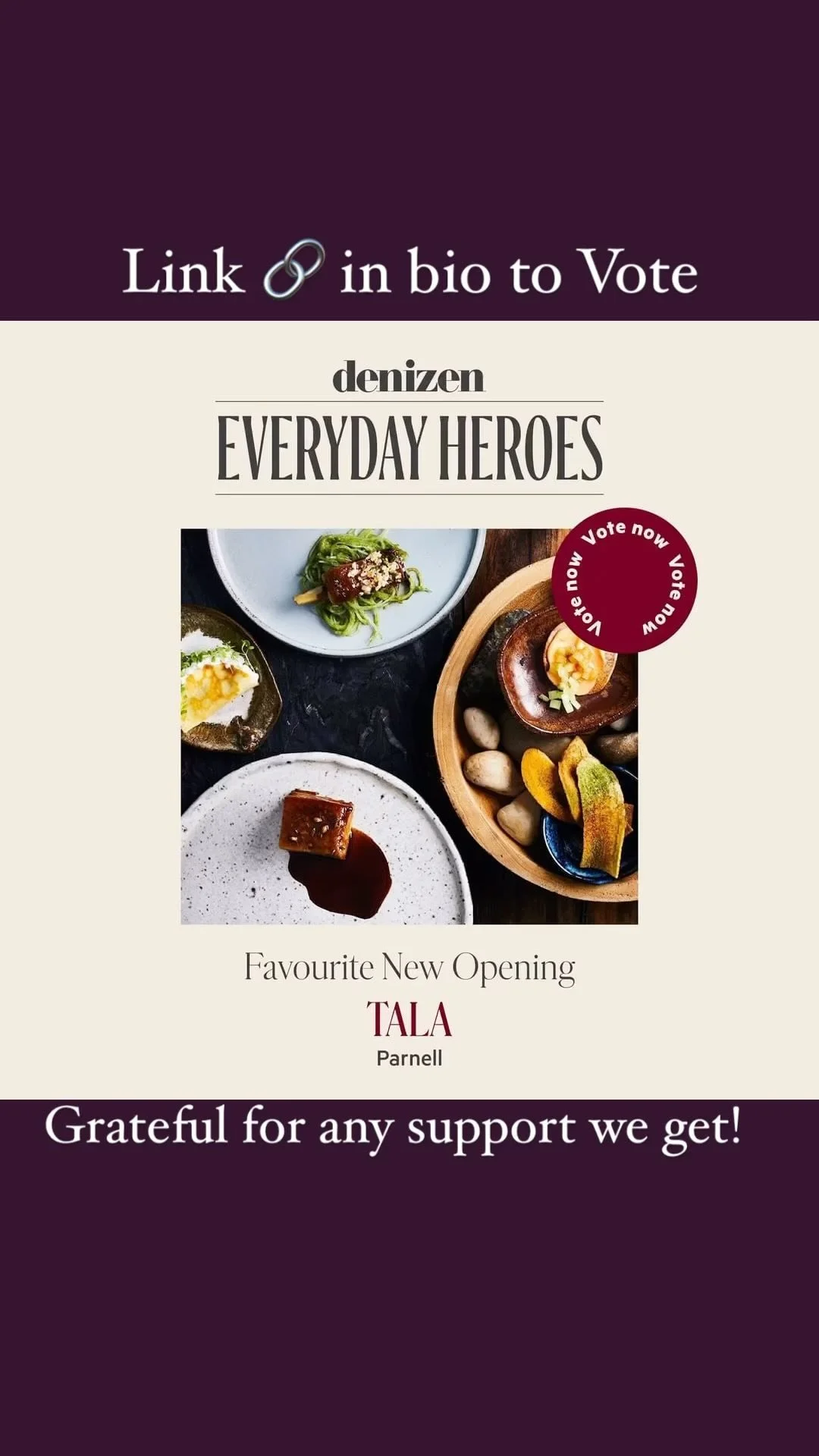 Menu - Tala — Tala