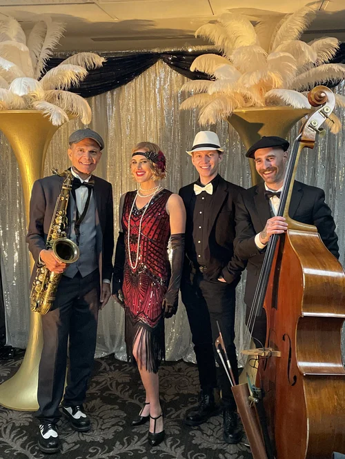 ROSSI MUSIC'S ROARING 20'S GREAT GATSBY JAZZ BAND FOR HIRE — Rossi Music