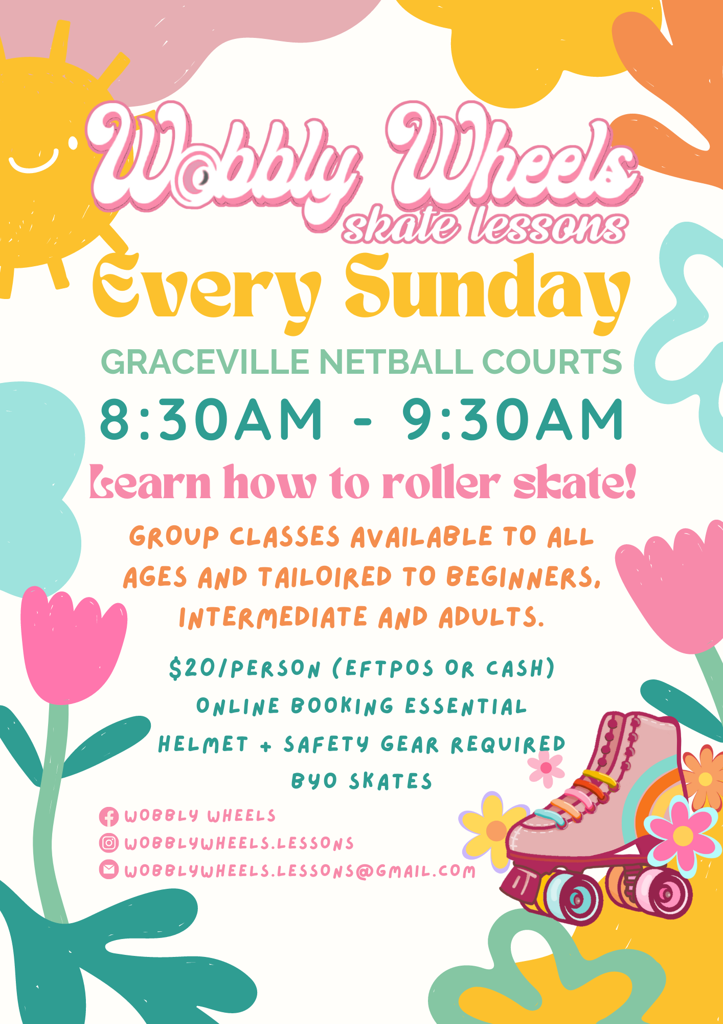 Pricing — Wobbly Wheels Skate Lessons