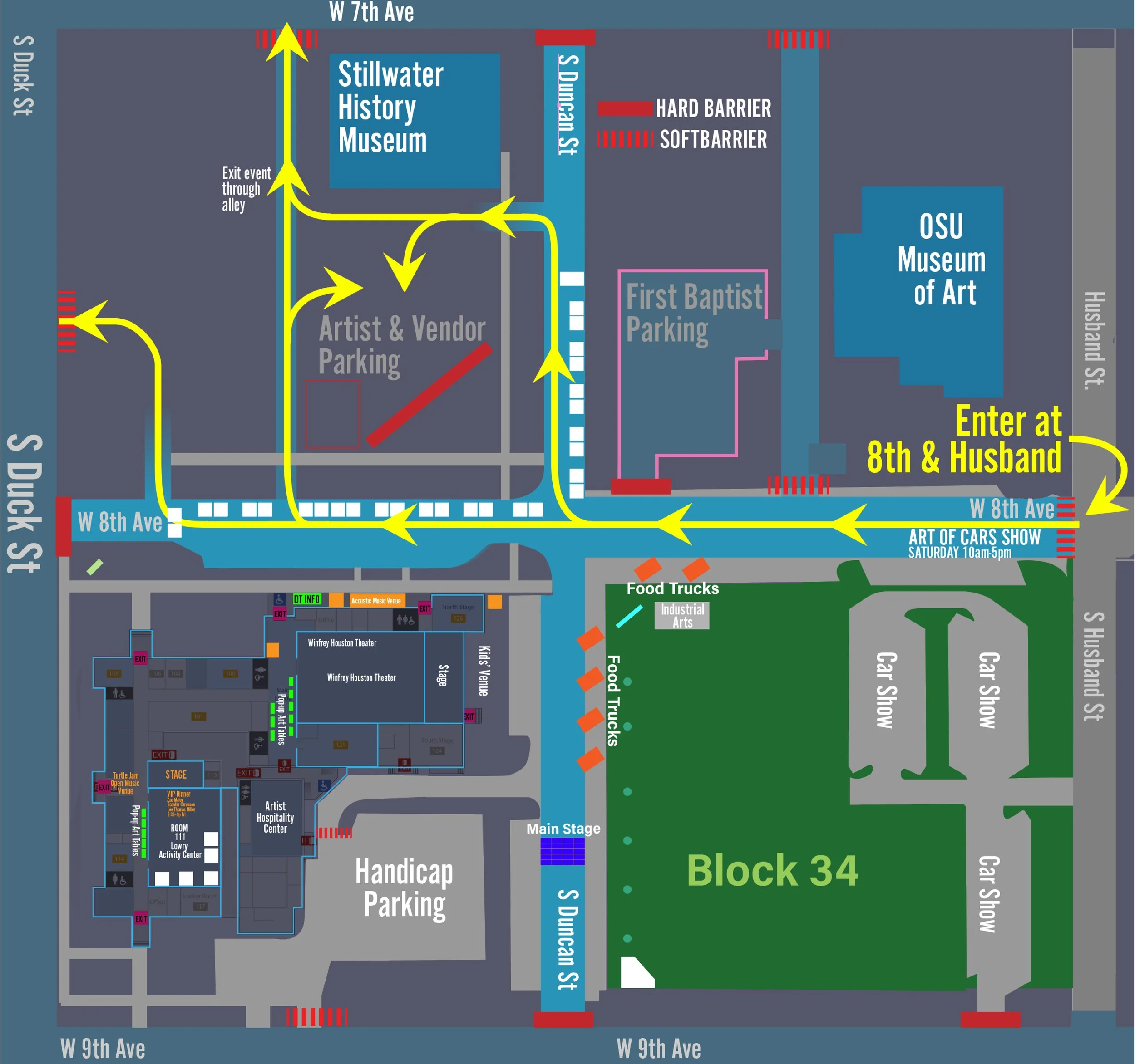Event Maps — Stillwater Community Center Foundation