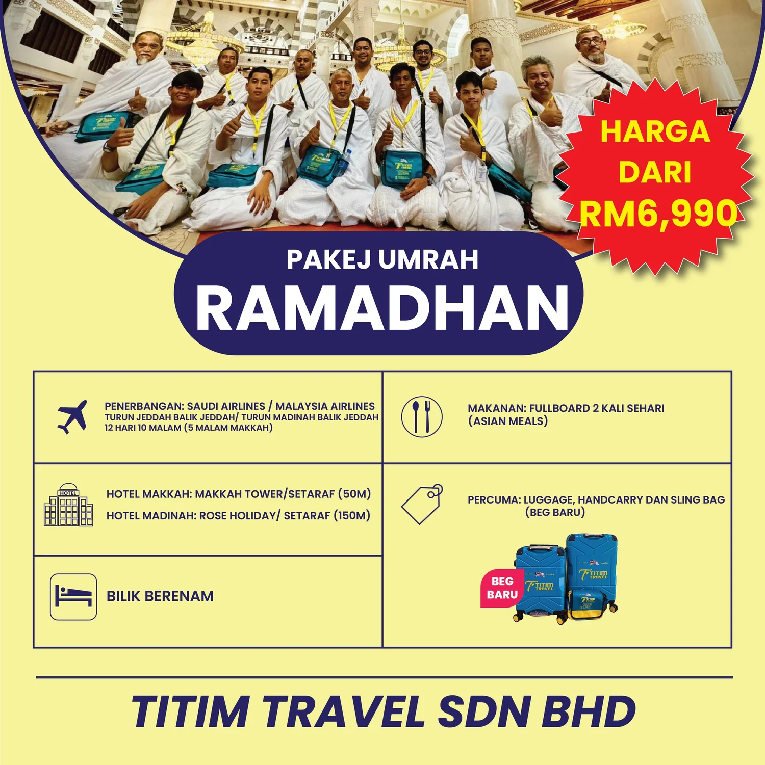Pakej Ramadhan 2026 — TITIM TRAVEL