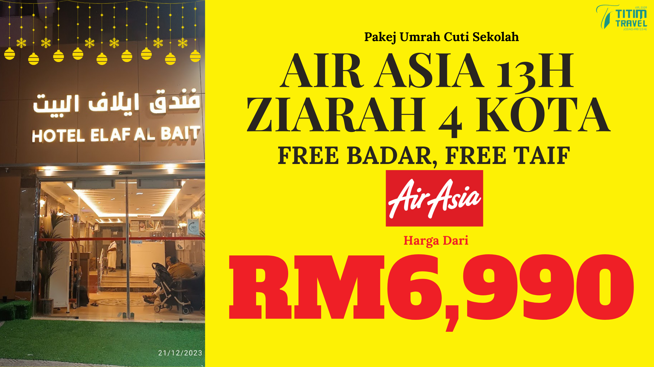 Pakej Umrah — TITIM TRAVEL