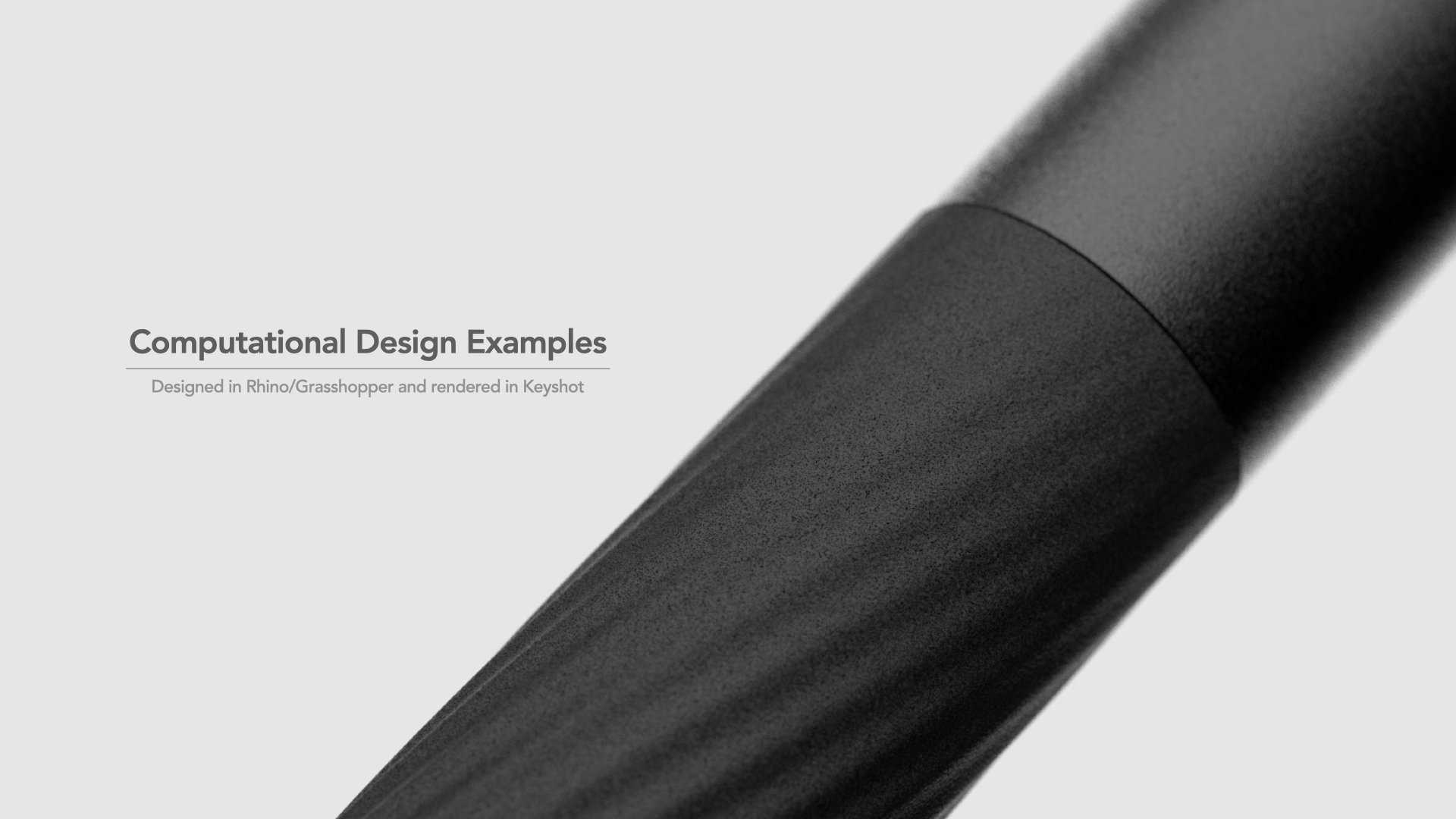 Computational Design Examples — Lane Stith