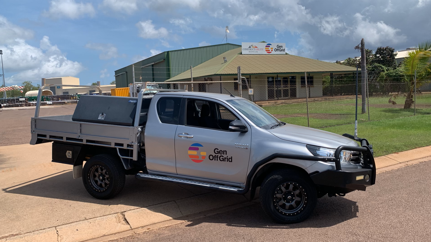 NT Government Local Jobs Fund supports GenOffGrid Darwin base — GenOffGrid