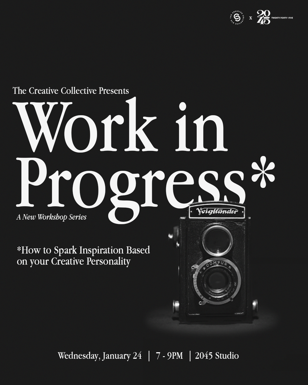 Work In Progress Workshop — The Creative Collective NYC