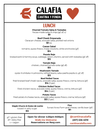 Menu 1 — CALAFIA cantina y fonda