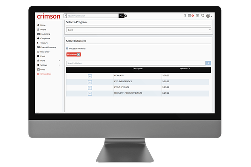Crimson: Manage Entire Fundraising Programs — CMDI