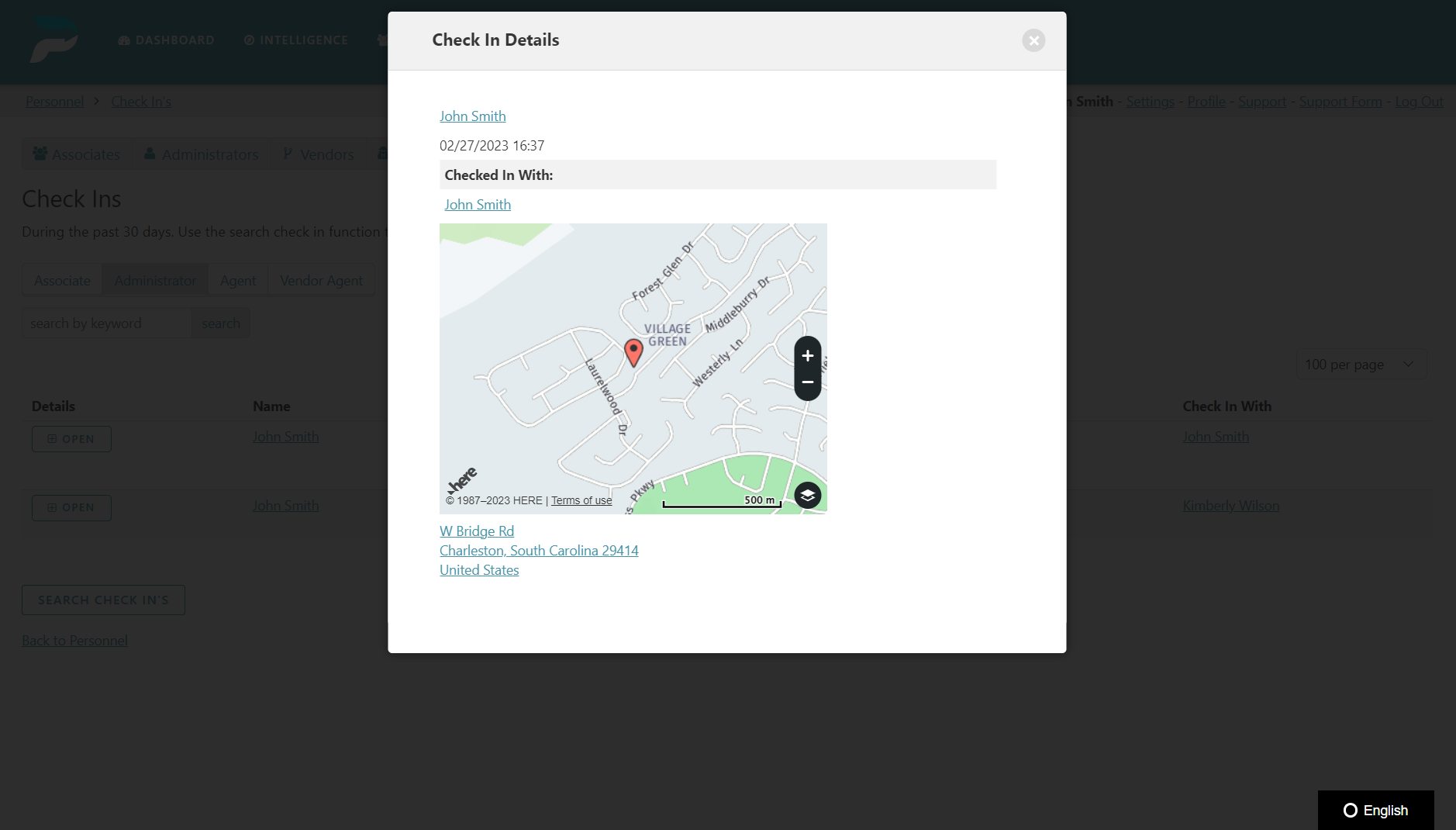 Using the Check In Feature — Morton Executive Decisions