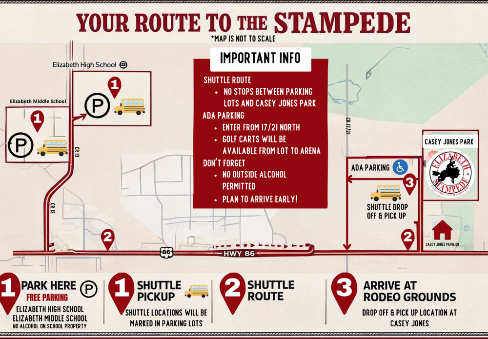 Parking — Elizabeth Stampede Rodeo Association