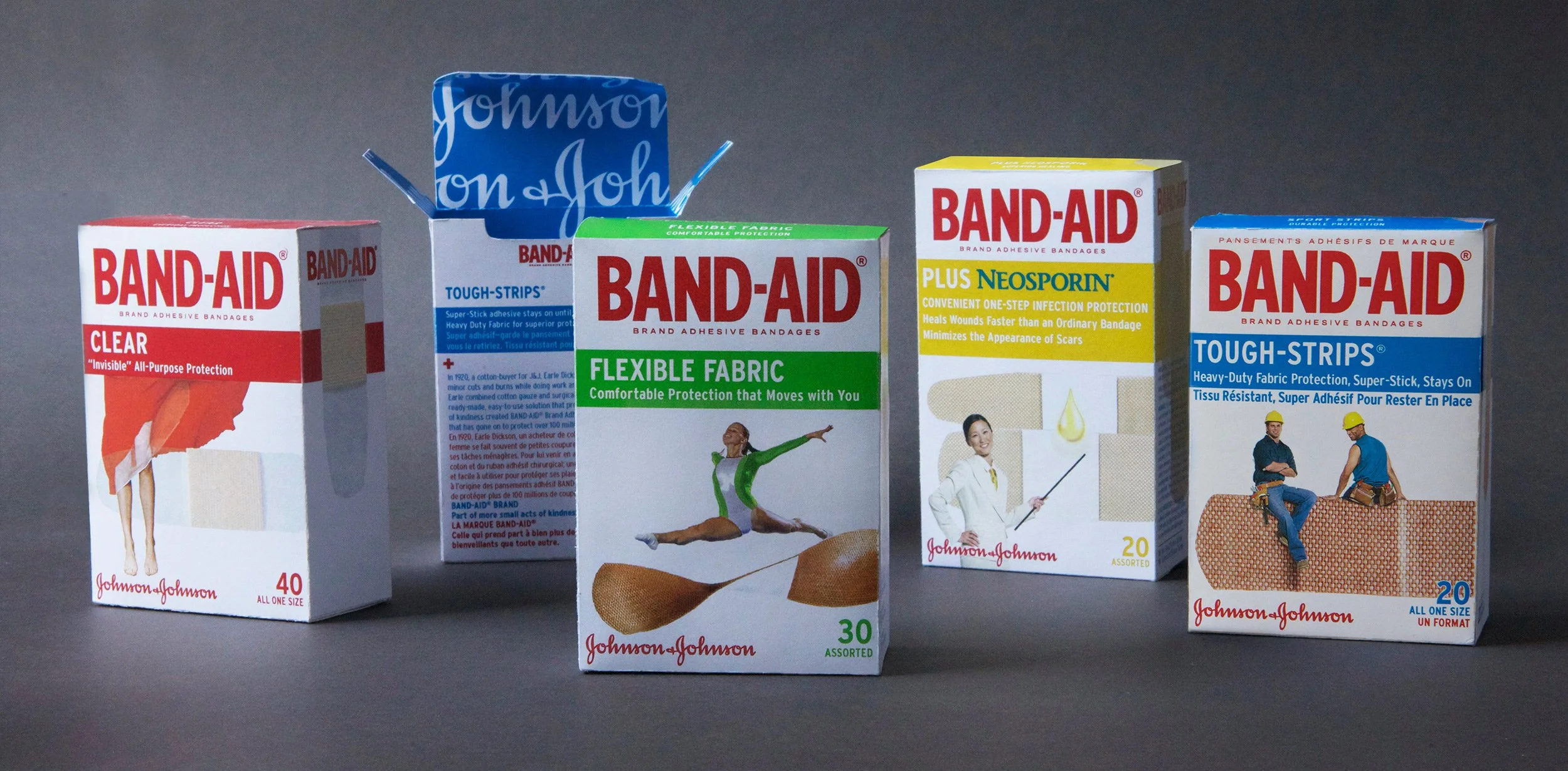Johnson & Johnson Band-Aid Packaging Redesign — Lina Edin