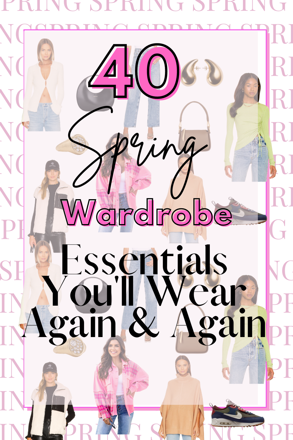 40 Spring Wardrobe Essentials You'll Wear Again and Again — Autum Love