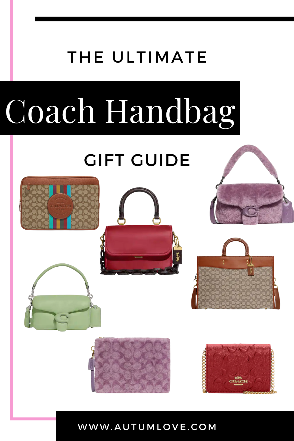 Coach Handbag Holiday Gift Guide — Autum Love