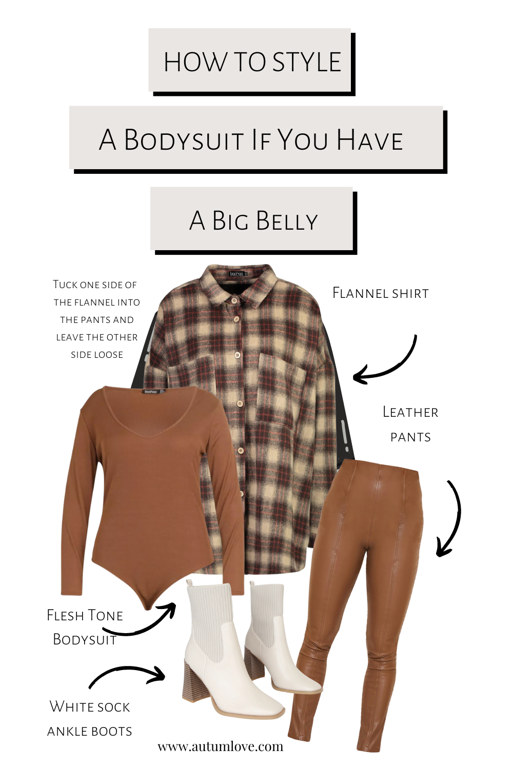 How To Wear A Bodysuit If You Have a Big Belly — Autum Love