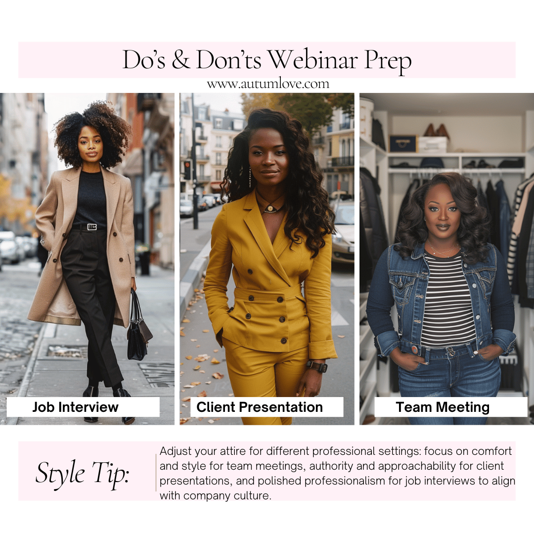 How to Prepare Your Outfit for Video Conferences or Webinars — Autum Love