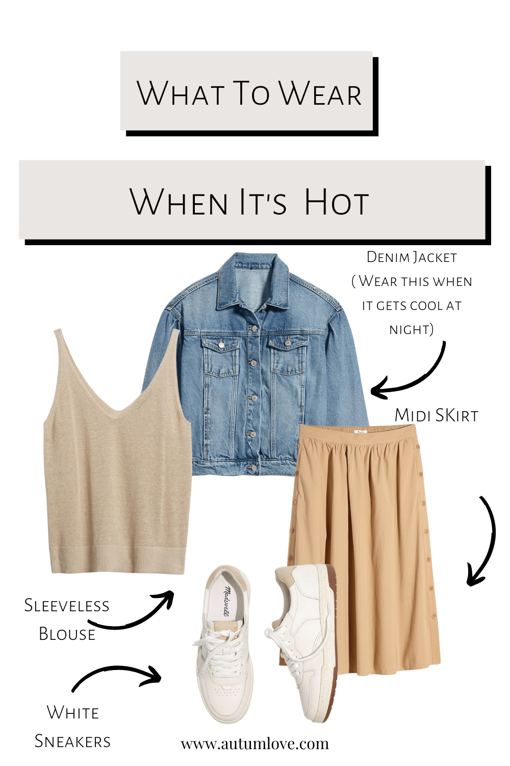 Stay Cool & Chic: Summer Outfit Ideas to Beat the Heat in Style — Autum ...