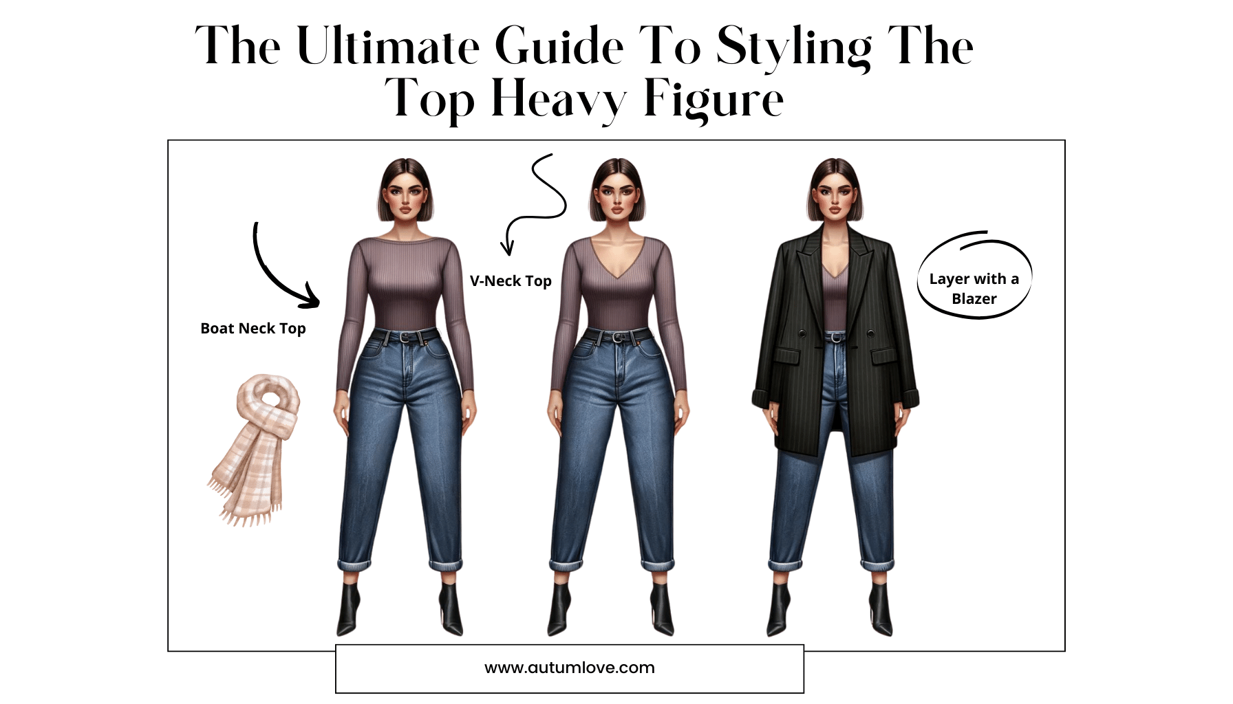 Styling for Top-Heavier Figures: Unlock Your Best Looks — Autum Love