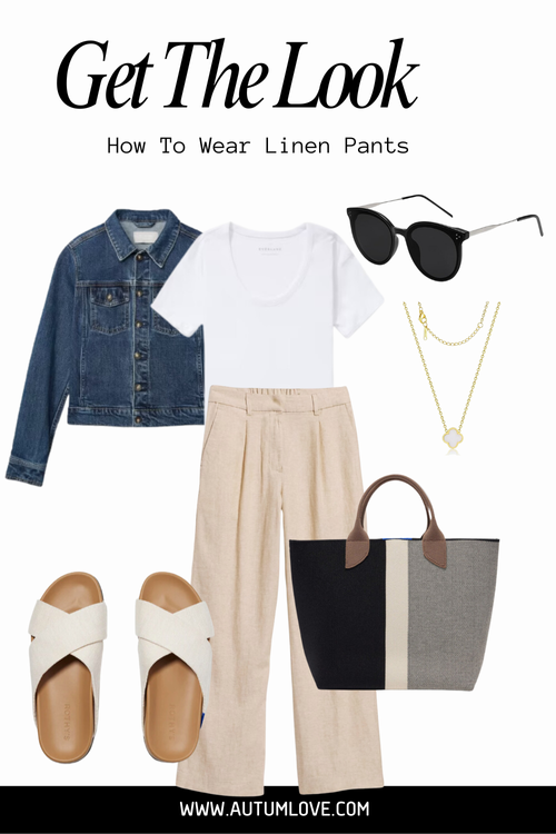 10 Chic Ways to Style Linen Pants for the summer — Autum Love