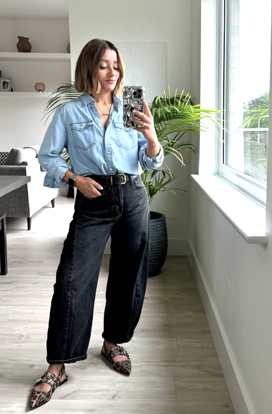 How to Style Barrel Jeans Without Looking Boxy (Outfit Formulas That ...