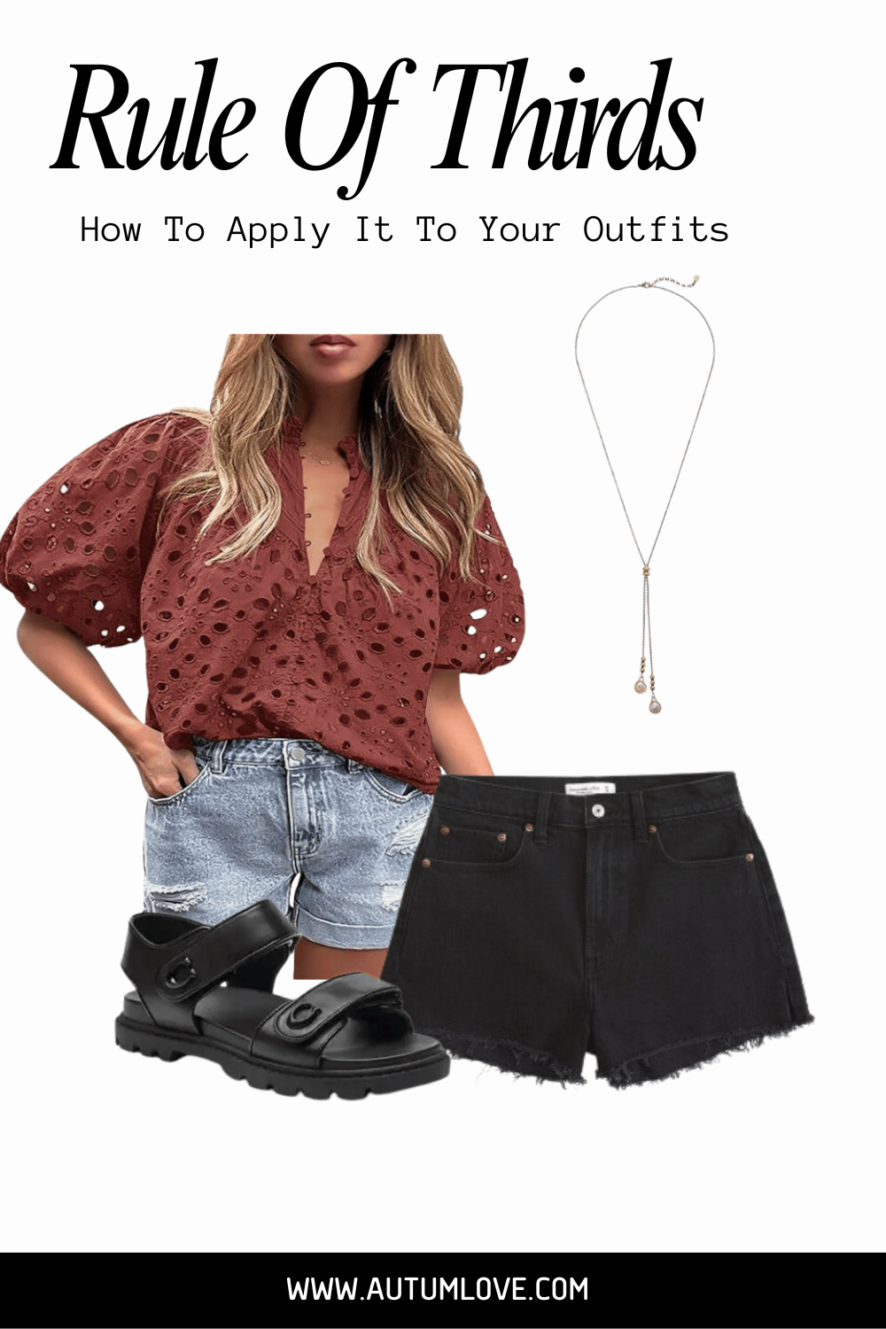 Applying the Rule of Thirds to Fashion Styling — Autum Love