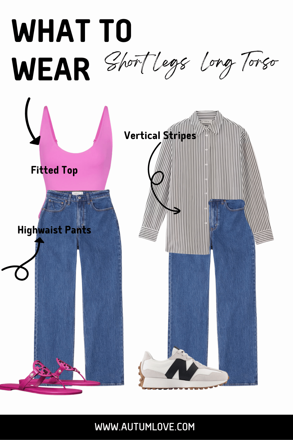 Styling Tips for Short Legs and Long Torso Body Type | A Comprehensive ...