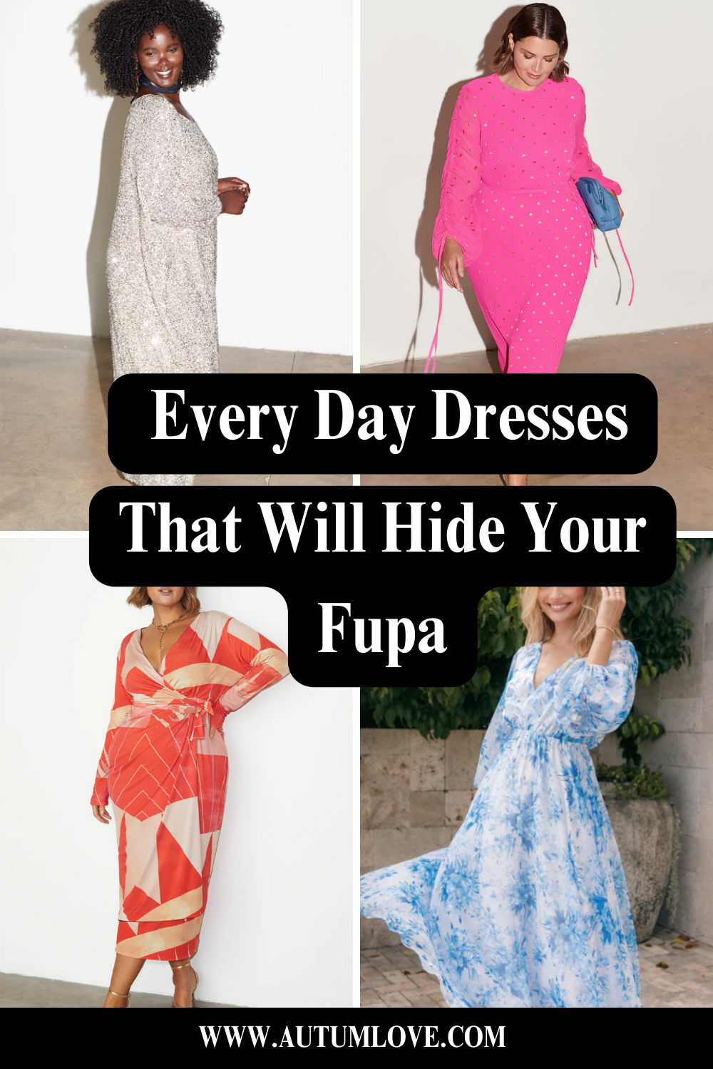 Your Go-To Guide for Dresses That Discreetly Hide FUPA Every Day ...