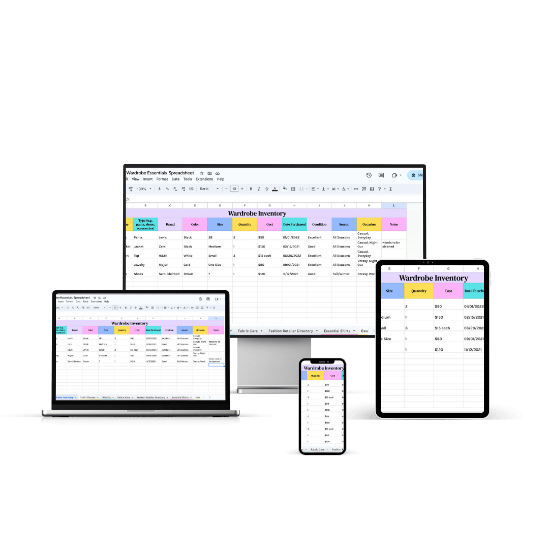 Free Fashion Tools and Wardrobe Guides – Download Our Top Freebies ...