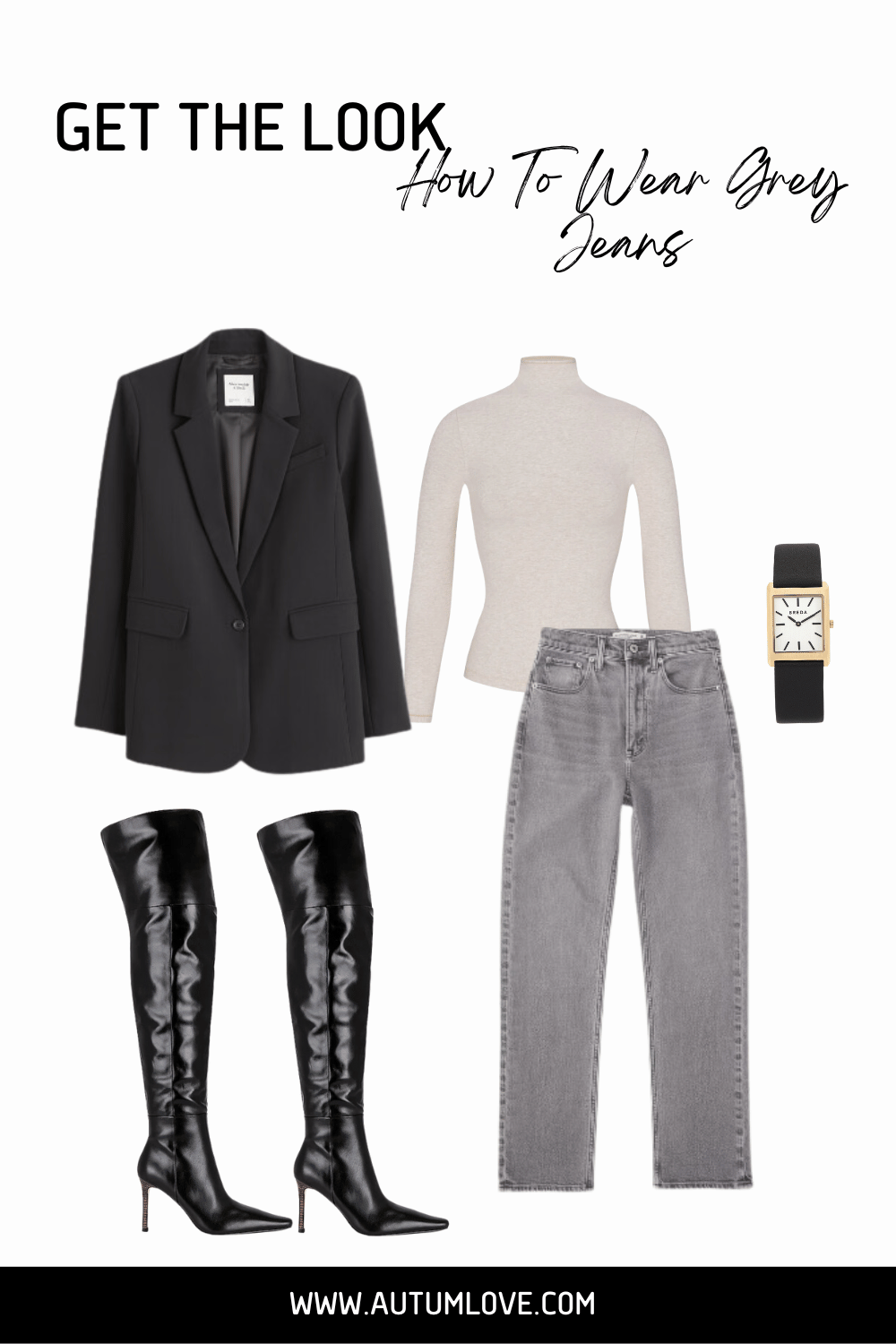 Stylish Grey Jeans Outfits for Every Occasion: From Casual to Formal ...