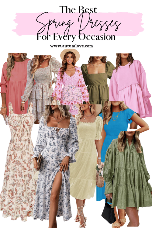 The Best Spring Dresses For Every Occasion 2024 — Autum Love