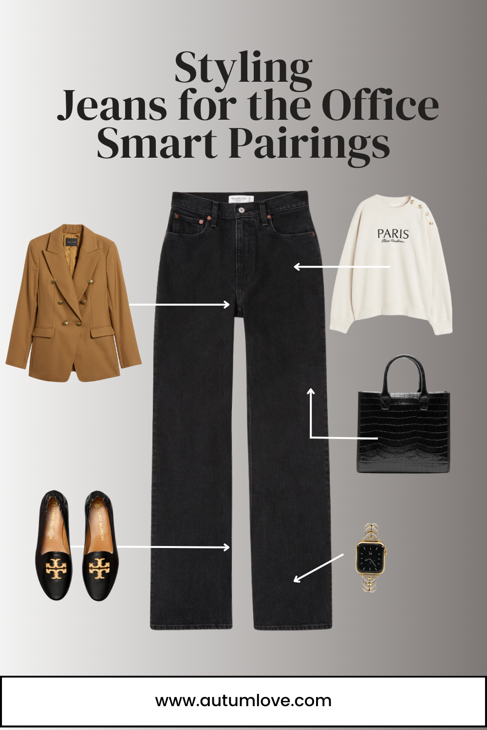 Elevate Your Office Look: Stylish Ways for Women to Wear Jeans at Work ...