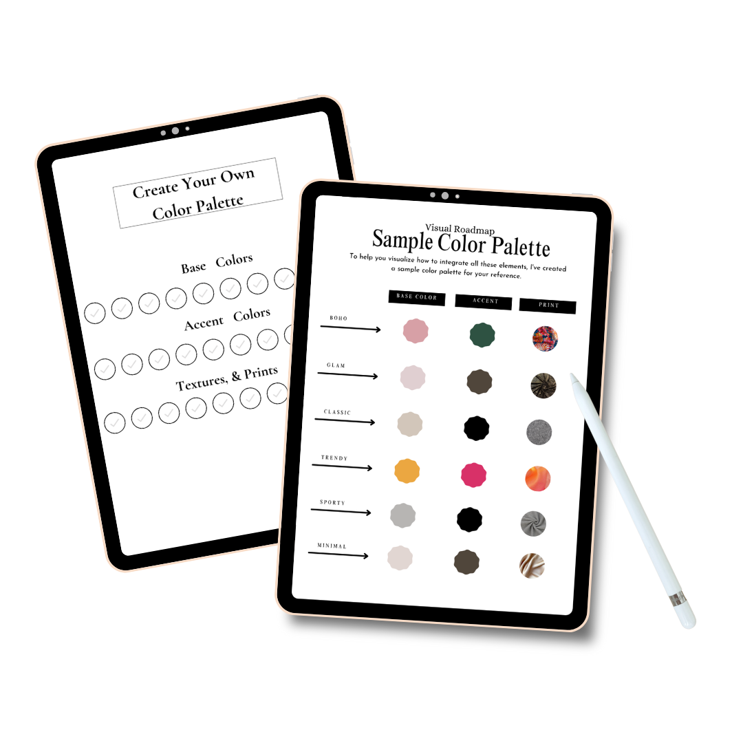 Free Wardrobe Color Palette Template to Build Your Perfect Closet ...
