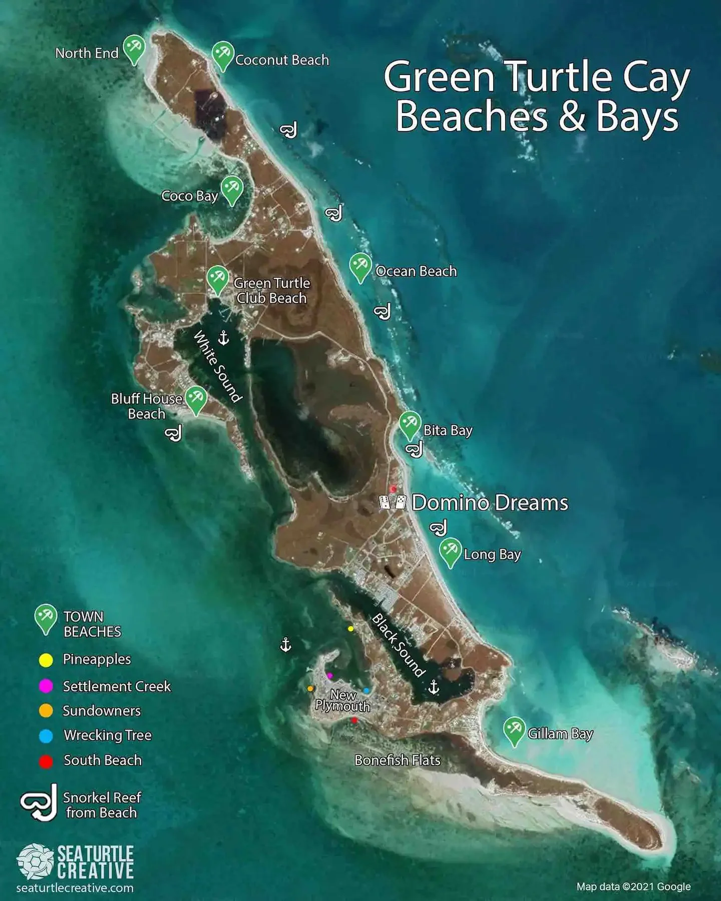 Green Turtle Cay — Domino Dreams - Green Turtle Cay, Abacos, Bahamas