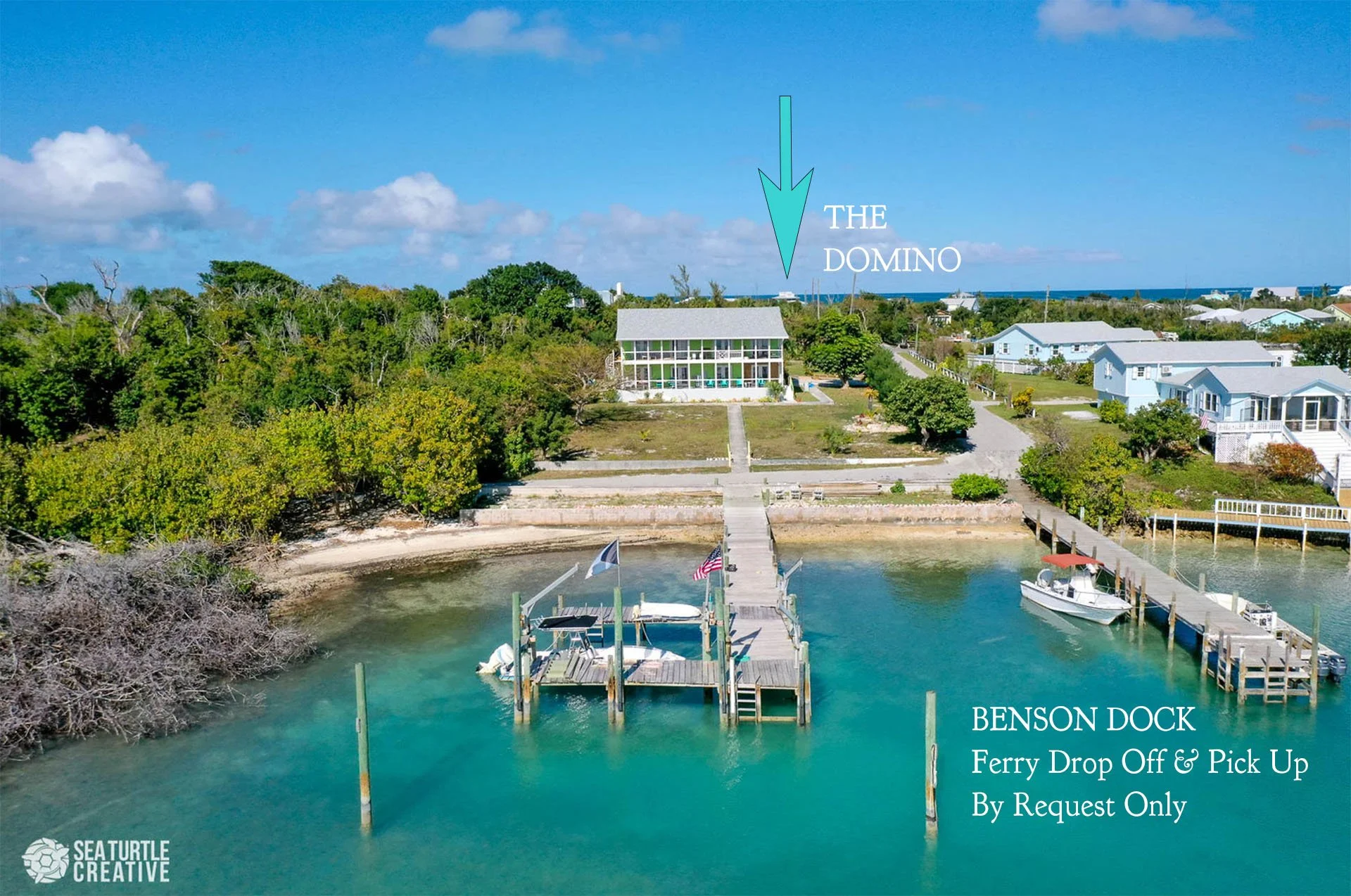 How to Get Here — Domino Dreams - Green Turtle Cay, Abacos, Bahamas