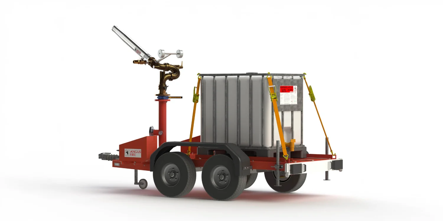 STORMforce IBC Foam/ Monitor Trailer — Angus Fire