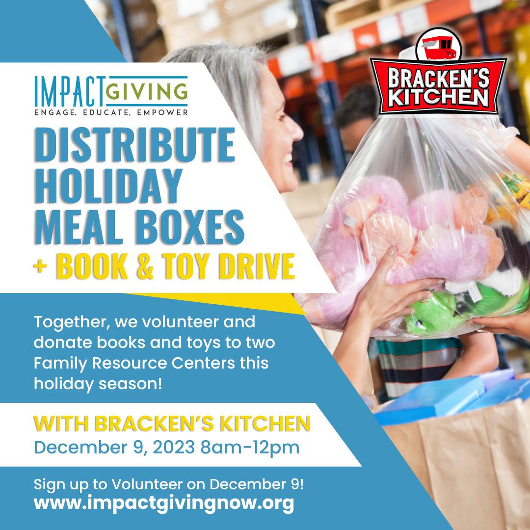 Impact Giving Volunteer event with BRACKEN’S KITCHEN (2023 Grant ...
