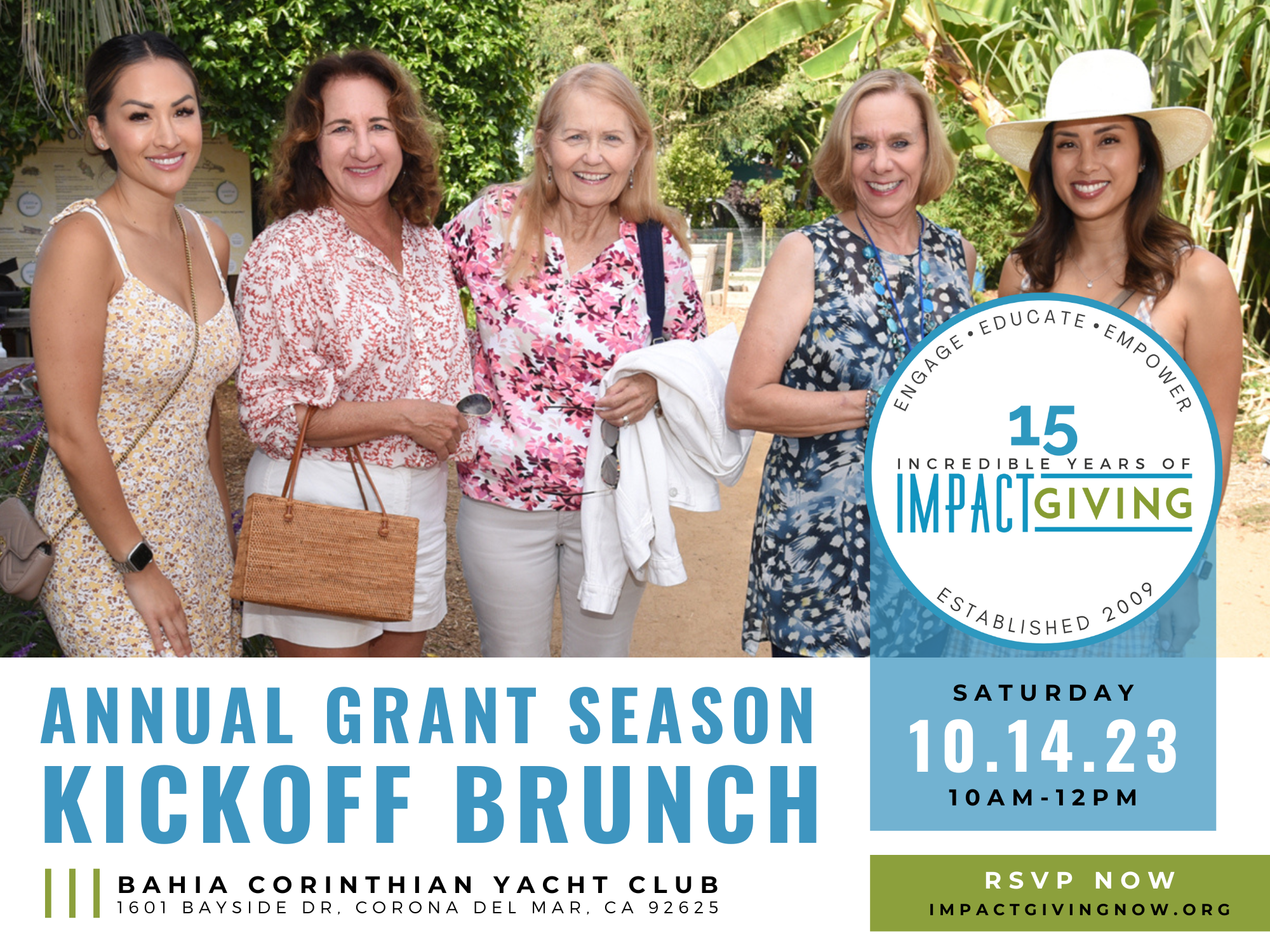 Impact giving 15th grant season kickoff event — Impact Giving