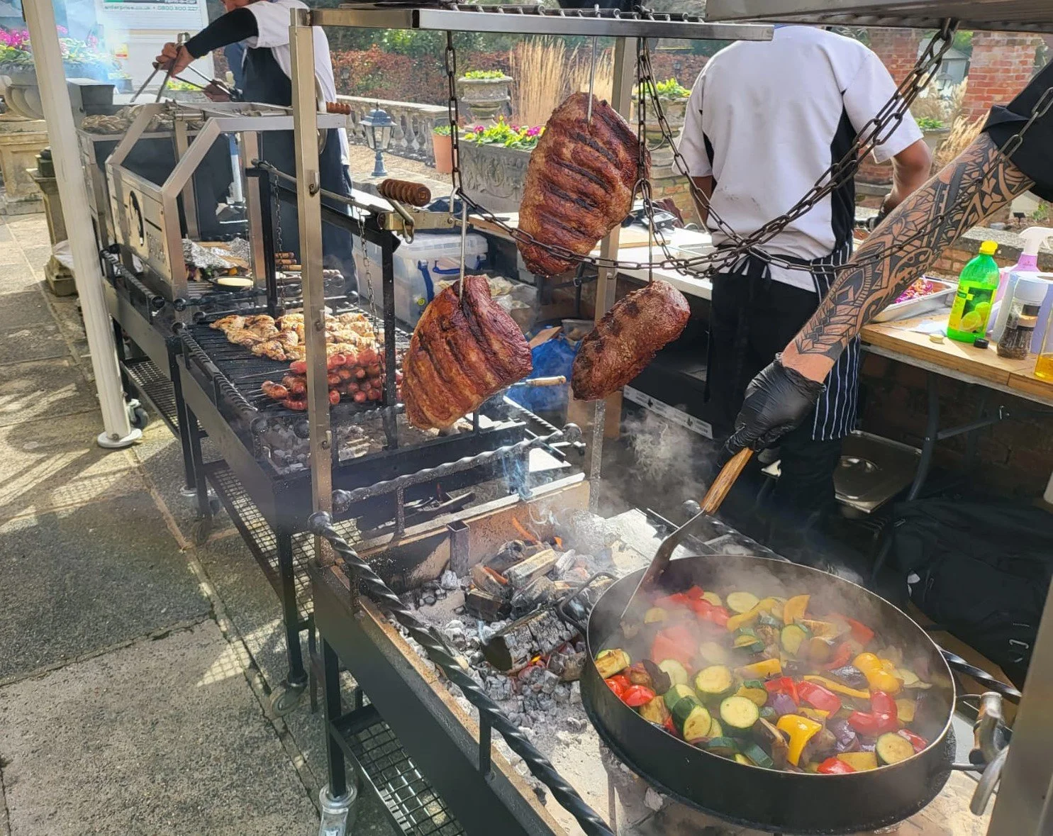 Private BBQ Argentinian Catering Company | Asado Catering Events, UK ...