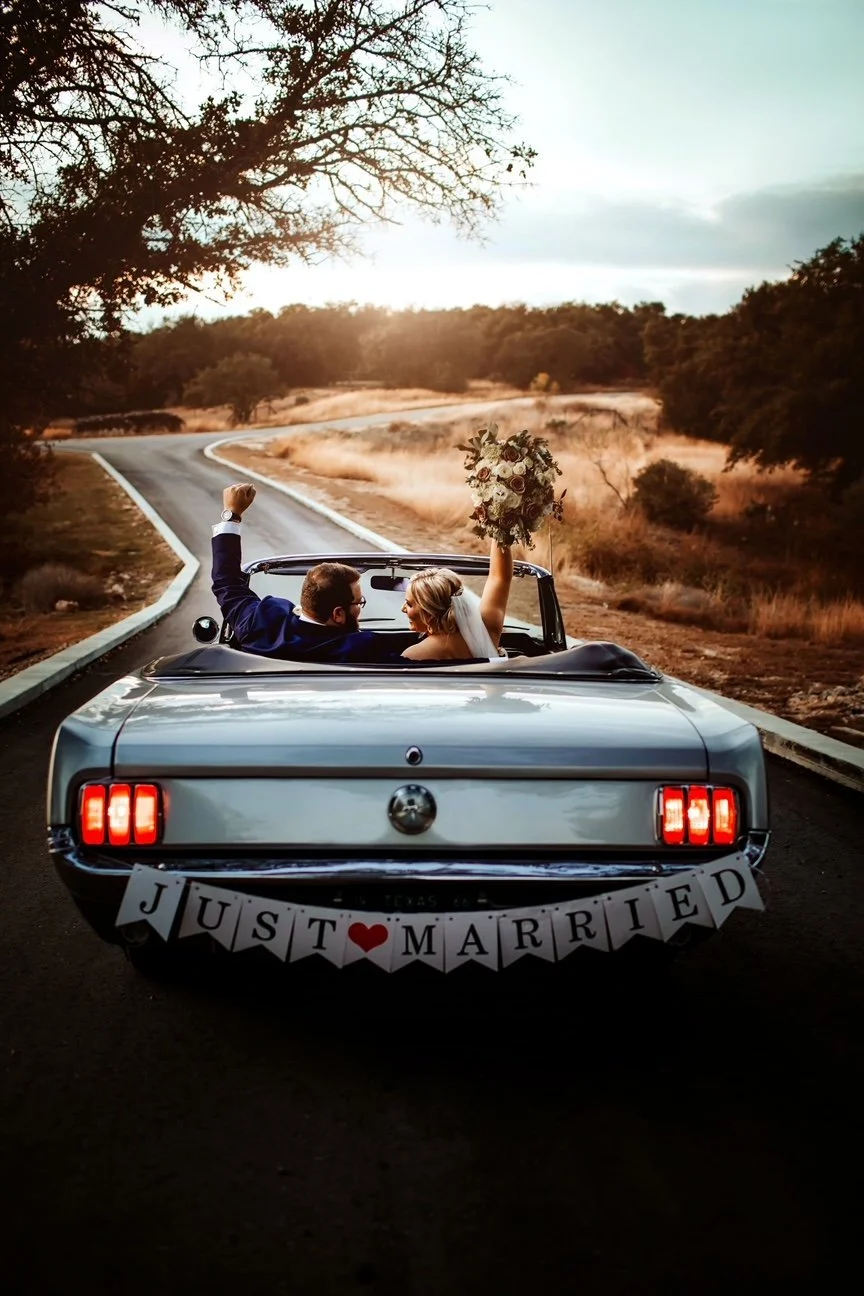 Wedding Getaway Car Rental Ideas for a Stylish Departure — ATX Classic Cars