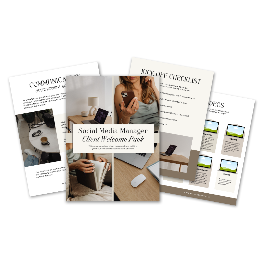 Social Media Manager Launch Bundle — The Social Shells