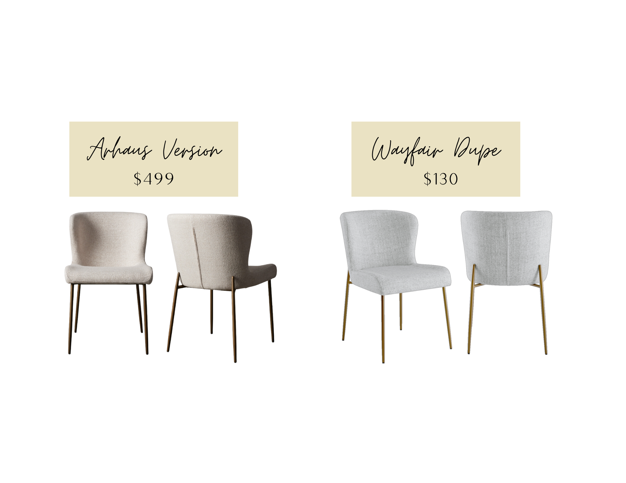 Best Wayfair Dining Chair Dupes | Kansas City Interior Design Savings ...