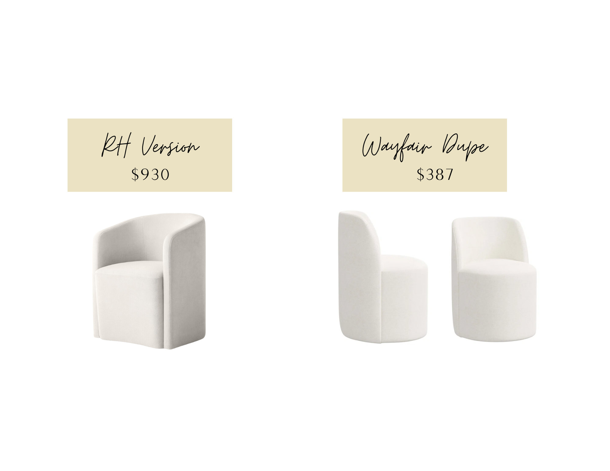 Best Wayfair Dining Chair Dupes | Kansas City Interior Design Savings ...