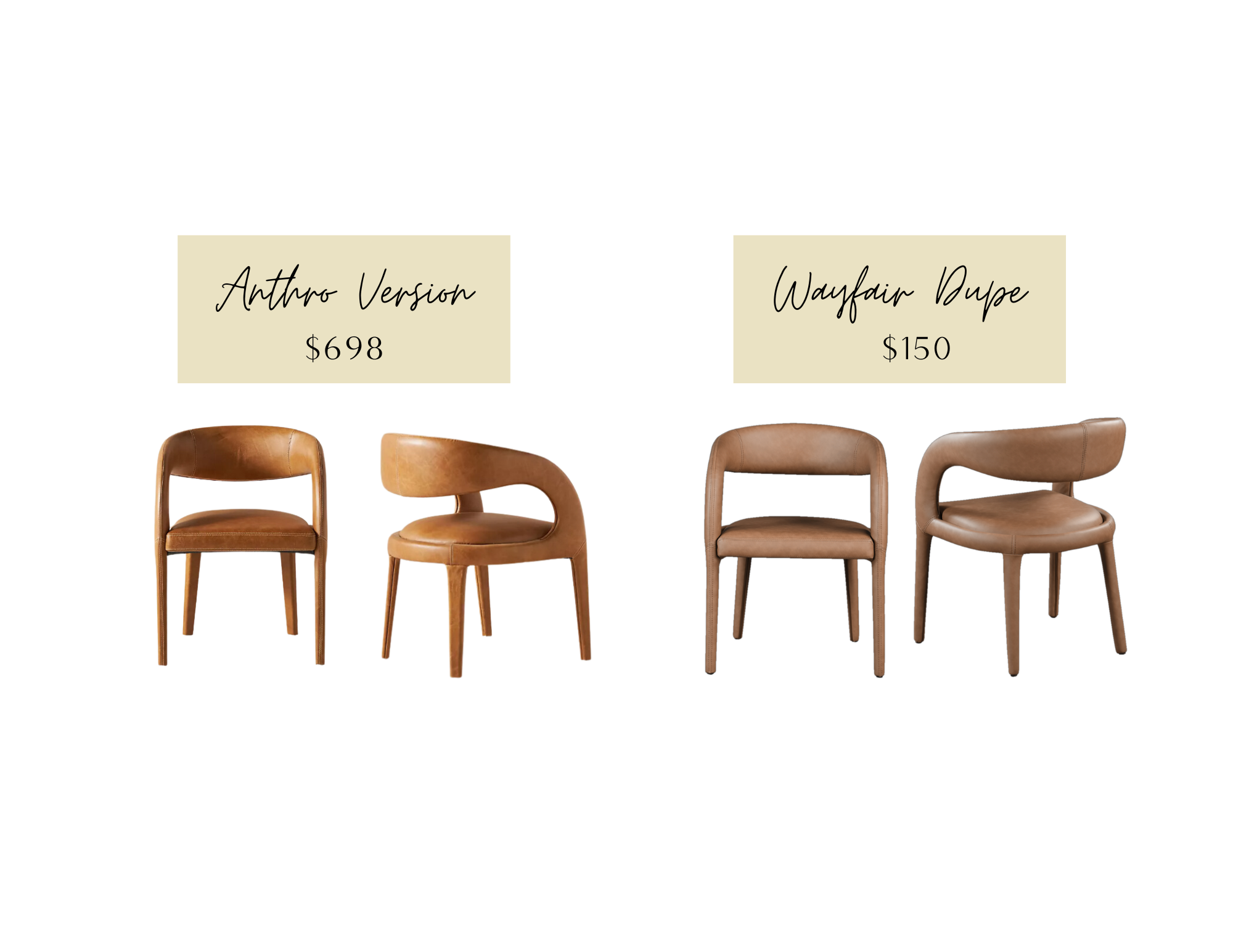 Best Wayfair Dining Chair Dupes | Kansas City Interior Design Savings ...