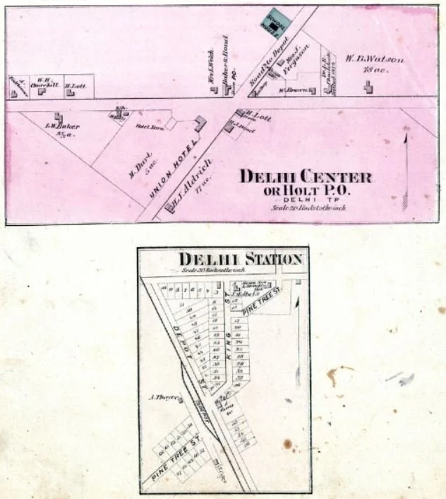 Maps — Holt-Delhi Historical Society