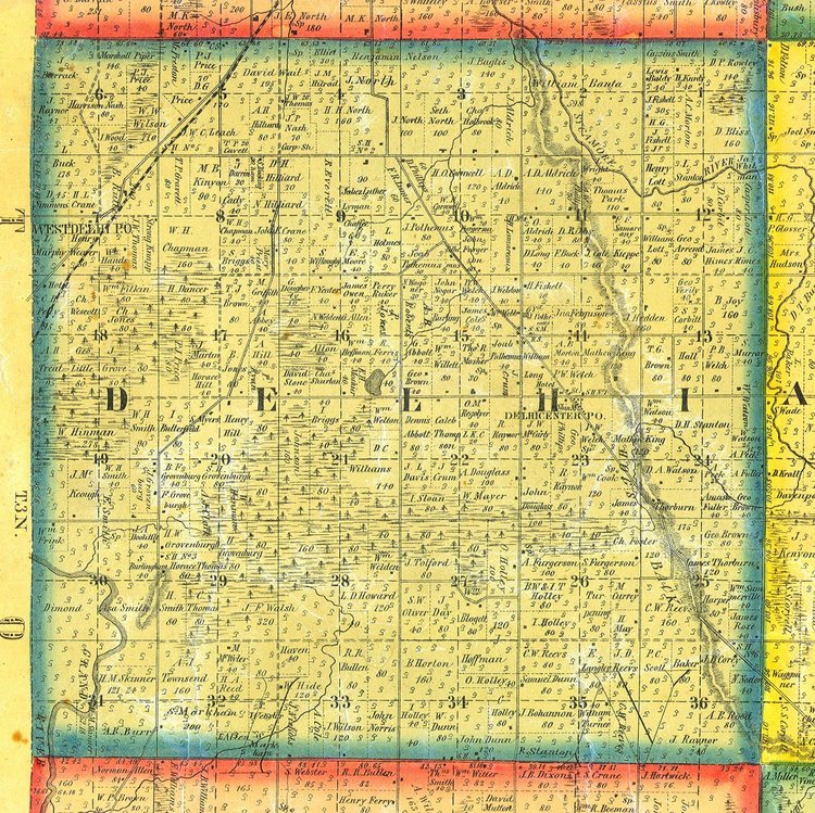 Maps — Holt-Delhi Historical Society