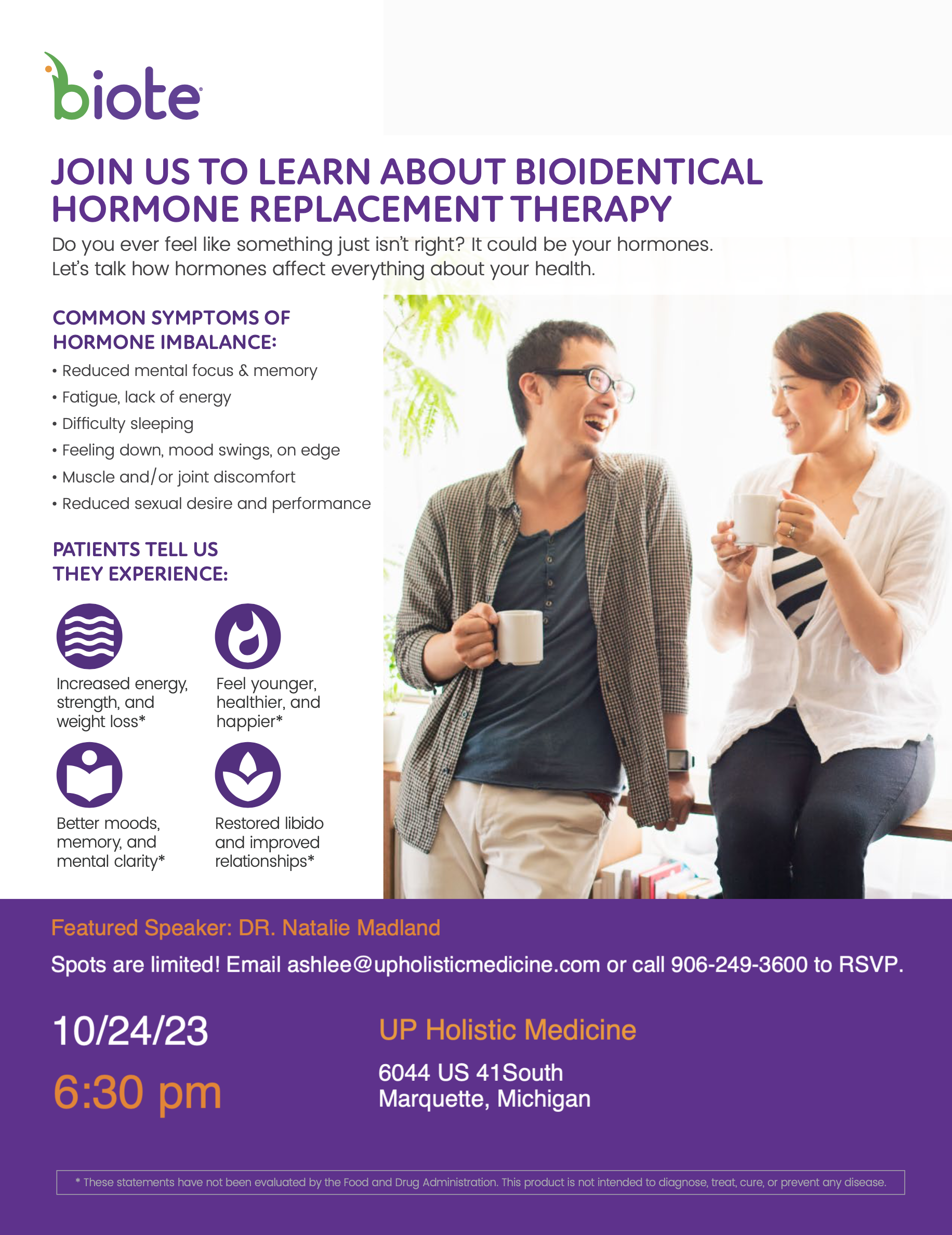 BioTe Seminar — U.P. Holistic Medicine