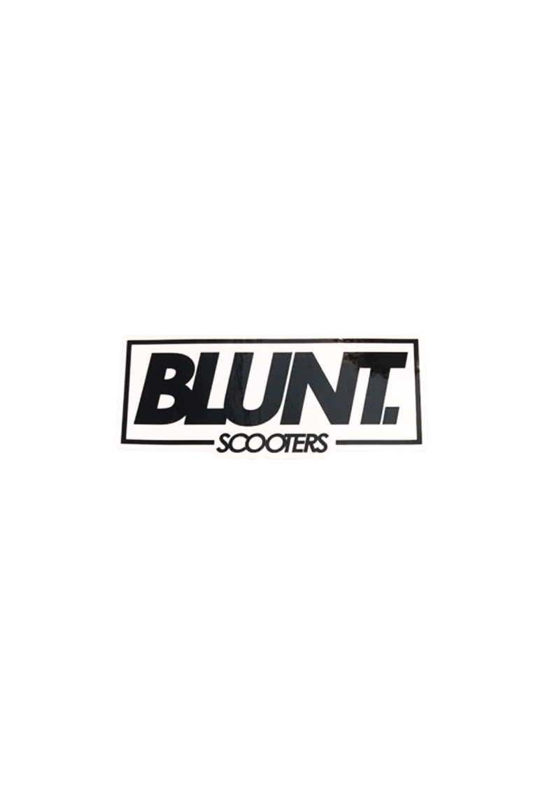 Blunt Scooters Logo Sticker — onyx origin