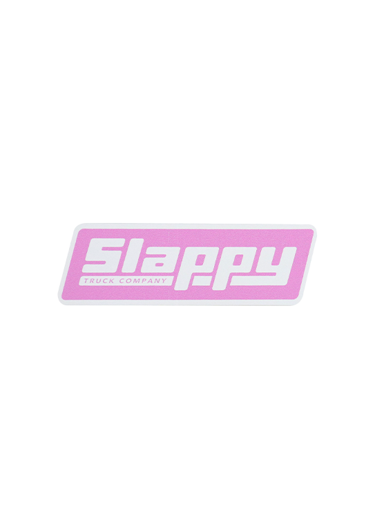 Slappy Skateboard Trucks Sticker OG Logo — onyx origin
